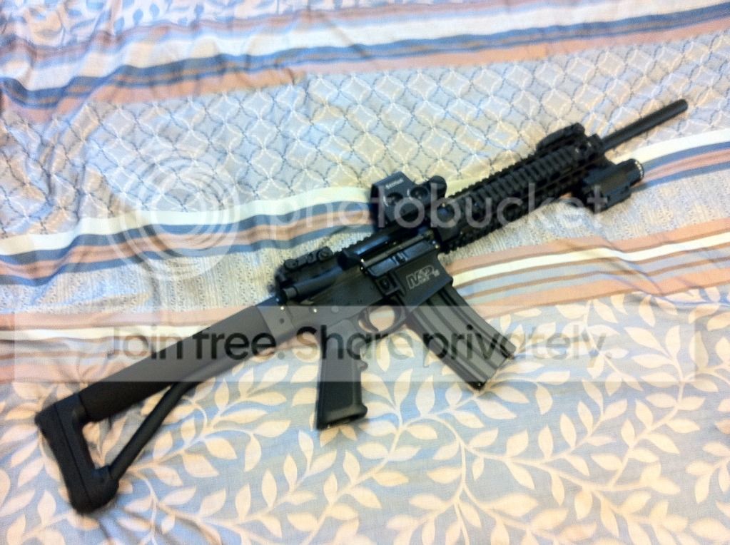 Updated pics with Ace Skeleton stock...M&P > AR Discussions > AR15.COM
