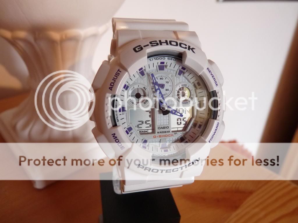 Meine neue Urlaubsuhr so zwischendurch: Casio G-Shock Summer White Edition